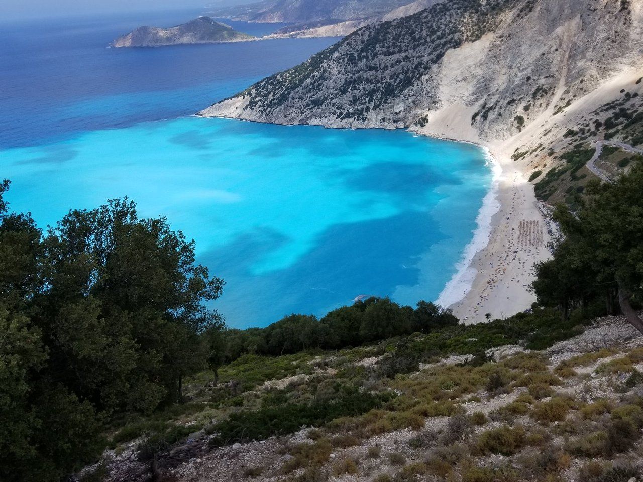 Myrtos a beach village 16 km from Ierapetra.