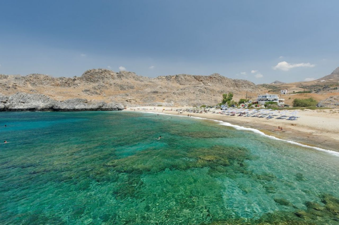 Shinaria Beach in south Crete