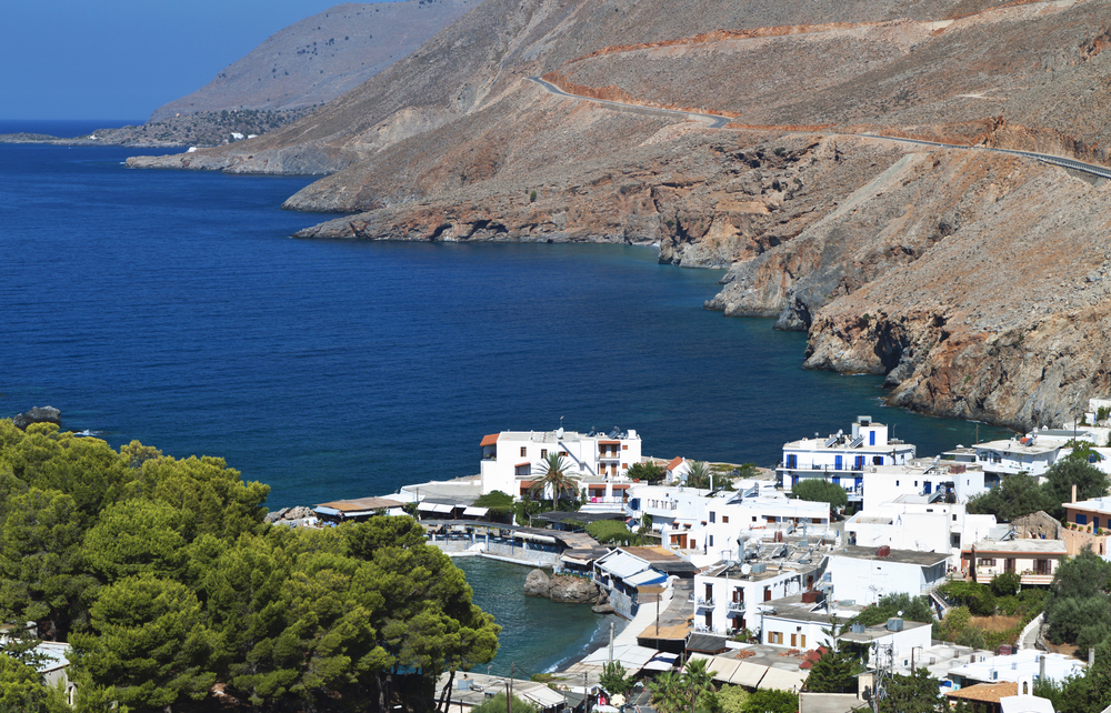 Village de Sfakia en Crète