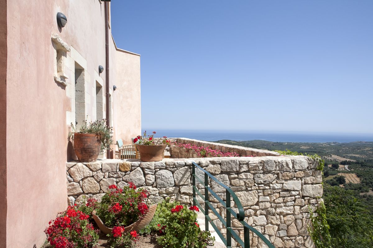 Landscape views at Bardis traditional house