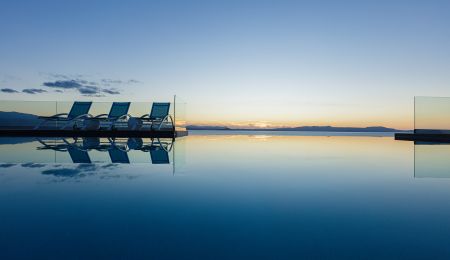 Villa Chrissi near Chania, luxury and sea views combined